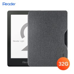 掌阅电子书阅读器_iReader 掌阅 Light 2 6英寸 电子墨水屏阅览器 32GB 云雾灰翻页键套装多少钱-什么值得买