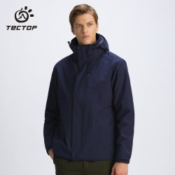 【省370元】探拓冲锋衣_TECTOP 探拓 中性款户外三合一冲锋衣 95133CF多少钱-什么值得买