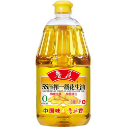 鲁花食用油_luhua 鲁花 食用油5S物理压榨一级花生油1.8L*1瓶 粮油多少钱-什么值得买