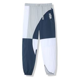 卡宾男裤_Cabbeen 卡宾 男装休闲长裤撞色拼接潮流章仔印花Y多少钱-什么值得买