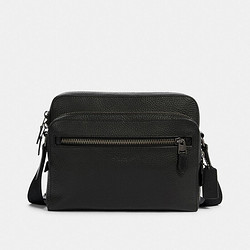 【省64.95元】蔻驰男士单肩包_COACH 蔻驰 男士皮质单肩斜挎包 91484 QBBK多少钱-什么值得买