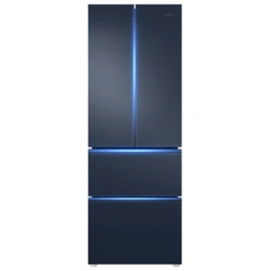 【省300元】超薄冰箱_Haier 海尔 BCD-342WLHFD9DB9U1 法式四开门冰箱 黑金净化+双变频风冷 星石蓝 342L多少钱 ...
