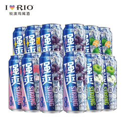 【省36.1元】锐澳其他洋酒_RIO 锐澳 强爽鸡尾酒整箱500ml*12罐果味洋酒预调酒（5种口味）多少钱-什么值得买