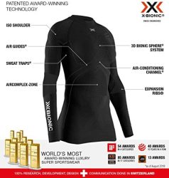 X-BIONIC滑雪装备_X-BIONIC 4.0聚能 女士运动滑雪功能内衣 圆领长袖多少钱-什么值得买