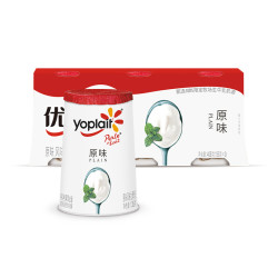 优诺奶类制品_yoplait 优诺 优丝原味发酵乳酸奶135g*3杯生牛乳特选牧场新鲜奶源多少钱-什么值得买