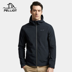 【省46.95元】伯希和软壳_PELLIOT 伯希和 软壳冲锋衣男秋季户外防水防风休闲夹克加绒保暖连帽外套女多少钱-什么值得买