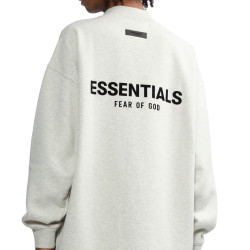 【省269元】ESSENTIALS 饰 logo 圆领卫衣 ESSSWRK4457MJGYL多少钱-什么值得买
