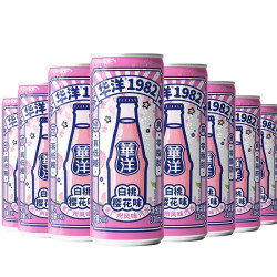 【省85元】华洋碳酸饮料_华洋 1982汽水果味碳酸饮料 330ml*6瓶（白桃樱花味）多少钱-什么值得买