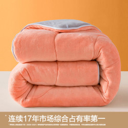 【省137.54元】罗莱家纺床上家纺_LUOLAI 罗莱家纺 珊瑚绒法兰绒被芯被子被芯抗菌舒适保暖冬被多少钱-什么值得买