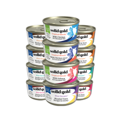 【省85元】素力高宠物主粮_solid gold 素力高 猫罐 SolidGold主食级别猫罐头 85g 鲭鱼＆金枪鱼 12罐多少钱-什么值得买