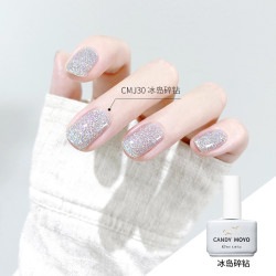 Candy Moyo美甲产品_Candy Moyo 冰岛碎钻CMJ30甲油胶持久需灯烤秋冬显白2022年新款流行多少钱-什么值得买