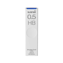 三菱铅笔书写工具_uni 三菱铅笔 UL-S 防污自动铅笔替芯 HB 0.5mm 40支装多少钱-什么值得买