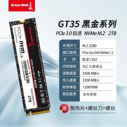 长城硬盘_Great Wall 长城 GT35 1T 2T长江储存512G M.2 NVMe SSD 固态硬盘高速 PCIE3.0多少钱-什么值得买