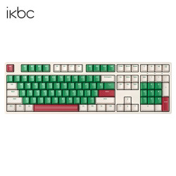 【省130元】ikbc无线键盘_ikbc W200 87键 2.4G无线机械键盘 深灰 Cherry红轴 无光多少钱-什么值得买