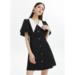 5+连衣裙_Five Plus 5+ 女士V领连衣裙 2NV2080510090多少钱-什么值得买