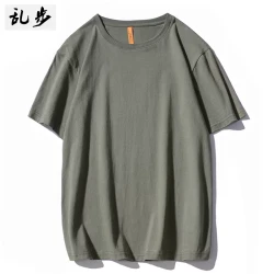 乱步男士T恤_Rampo 乱步 男女款纯棉重磅T恤 220G多少钱-什么值得买