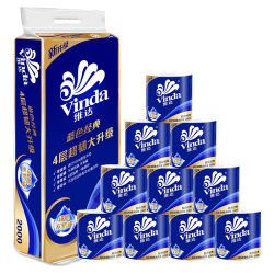 维达卷纸_Vinda 维达 卷纸 蓝色经典4层200克*10卷 卫生卷筒纸 纸巾多少钱-什么值得买