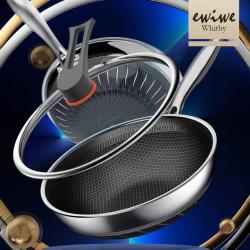 【省480元】怡惟炒锅_ewiwe 怡惟 蜂窝不锈钢炒锅 32cm全面屏/Pro升级版 炉具通用多少钱-什么值得买