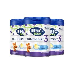 【省265元】Hero Baby3段奶粉_Hero Baby 婴幼儿奶粉 3段 白金版 700g*3罐多少钱-什么值得买