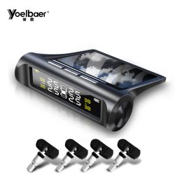 誉霸胎压监测_YOELBAER 誉霸 胎压监测器内置汽车通用轮胎检测无线太阳能胎压检测器多少钱-什么值得买