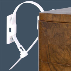 其他品牌安全健康_GOWKE 家具防倾倒固定带 5个装多少钱-什么值得买