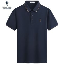 与狼共舞男士POLO衫_DANCING WOLVES 与狼共舞 男士短袖POLO衫多少钱-什么值得买
