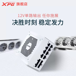 【省49.95元】XPG电脑电源_XPG 魔核1000W 金牌全模组 ATX3.0 电源 白色多少钱-什么值得买