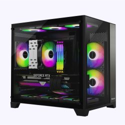 【省30元】航嘉机箱_Huntkey 航嘉 S920暴风雪 MATX机箱（支持240水冷/9个风扇位）多少钱-什么值得买