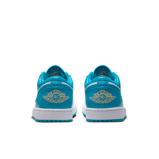 AIR JORDAN 正代系列 Air Jordan 1 Low 男子篮球鞋 553558-174 白色/天体金/轻水蓝 36.5【报价 价格 ...
