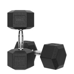 【省40元】汇聚德仁哑铃_HUIJUDEREN 汇聚德仁 工厂店 六角纯钢哑铃20KG（10kg*2只）多少钱-什么值得买