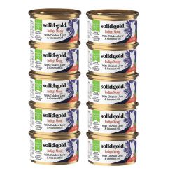【省161元】素力高猫咪湿粮/罐头_solid gold 素力高 椰子油系列 猫罐头 鸡肉 85g*10罐多少钱-什么值得买