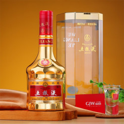 【省220元】五粮液白酒_WULIANGYE 五粮液 金装 52%vol 浓香型白酒 500ml 单瓶装多少钱-什么值得买