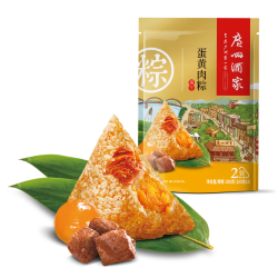 广州酒家粽子广州酒家 粽子礼盒咸蛋黄肉粽端午节礼品 尝鲜装 蛋黄肉粽200g多少钱 什么值得买 2666