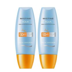 【省122元】蜜丝婷面部防晒_Mistine 蜜丝婷 小黄帽面部水润防晒霜 SPF50 PA++++ 60ml*2（赠 小蓝帽防晒10ml*2+卸妆巾*2+明星小卡*2）多少钱-什么值得买