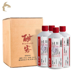 【省375.6元】酣客白酒_Hankol 酣客 2018版 53%vol 酱香型白酒 500ml*4瓶 整箱装多少钱-什么值得买