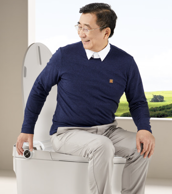 智能马桶_低至2899元！有了这款真“0”压设计的九牧ZS520I智能马桶，脏污一冲就干净！-什么值得买