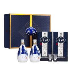【省210.2元】汾酒白酒_汾酒 青花20 53%vol 清香型白酒 375ml*2瓶 礼盒装多少钱-什么值得买