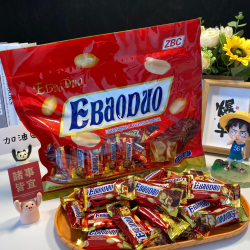 糖果巧克力_俄罗斯委托EBaoDuo俄宝多牌巧克力花生士力架500g/袋喜糖休闲零食多少钱-什么值得买
