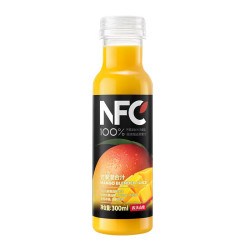 【省25.22元】农夫山泉果汁饮料_NONGFU SPRING 农夫山泉 NFC果汁（冷藏型）100%鲜果压榨芒果混合汁 300ml*4瓶多少钱-什么值得买