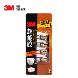 3M日常办公_3M AD-119 透明啫喱快干胶 AD-119 0.7g 4支装多少钱-什么值得买