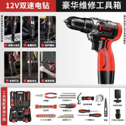 德力西电钻_DELIXI 德力西 12V双速电钻【豪华维修工具箱】多少钱-什么值得买