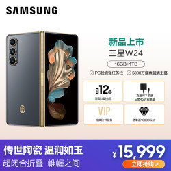 三星安卓手机_SAMSUNG 三星 W24 5G (SM- W9024) 16+1TB 纳多灰 折叠屏手机多少钱-什么值得买