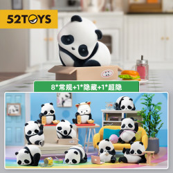 52TOYS潮流玩具_52TOYS Panda Roll熊猫也是猫系列 熊猫动漫潮玩摆件手办女孩生日礼物女生 单只盲盒多少钱-什么值得买