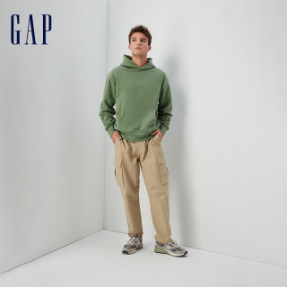 Gap男女装秋季2023LOGO运动碳素软磨抓绒卫衣804715连帽衫 绿色 180/96A(M)【报价 价格 评测 怎么样】 -什么值得买