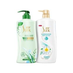 【省81元】舒蕾洗发水_SLEK 舒蕾 清爽控油蓬松去屑洗发水650ml+无皂基沐浴露600ml多少钱-什么值得买