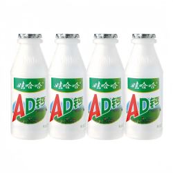 娃哈哈其他奶类_WAHAHA 娃哈哈 AD钙奶220g*4瓶装饮品大瓶网红早餐饮料酸甜乳饮多少钱-什么值得买