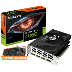 技嘉显卡_GIGABYTE 技嘉 RTX4060 mini显卡 2K游戏itx小机箱NUC短卡单风扇 RTX4060 D6单风扇多少钱-什么值得买