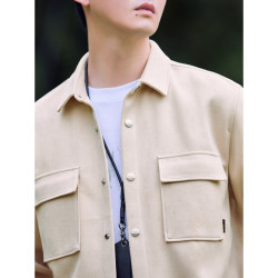 【省300.2元】卡宾男士夹克_Cabbeen 卡宾 潮流工装仿麂皮绒夹克多少钱-什么值得买