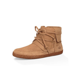 【省170元】UGG女靴_UGG 秋季女士靴子平底休闲绑带潮流软底短靴 1019129多少钱-什么值得买