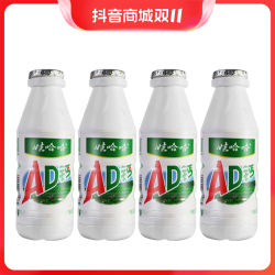 其他品牌其他奶类_娃哈哈AD钙奶220g*4瓶早餐含乳酸饮料多少钱-什么值得买
